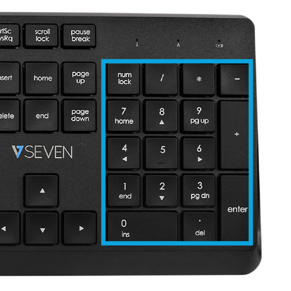 V7 KU350US USB Pro Keyboard - US Layout